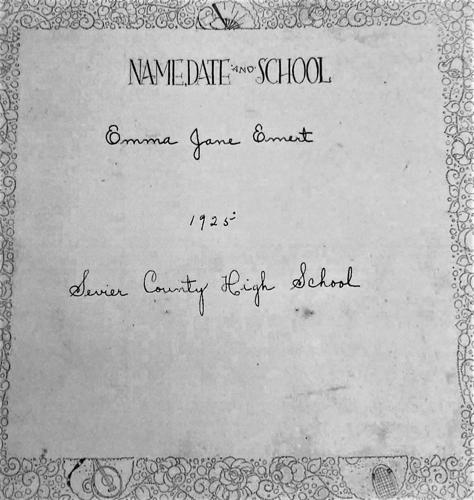 Upland Chronicles — Emma Jane Parrott recorded school days in her ...