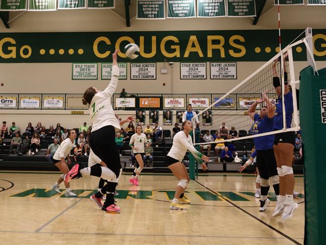 Cougars win over Highlanders in volleyball Tuesday | Sports ...