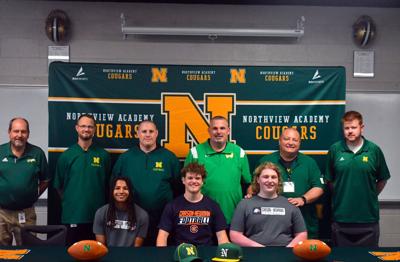 Three Northview Cougars sign to play on Saturday's for Carson Newman ...