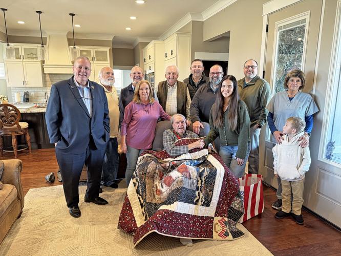 Justus honored for service during Korean War | News | themountainpress.com