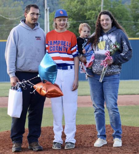 CCMS baseball eighth grade night | Lafollette | themountainpress.com