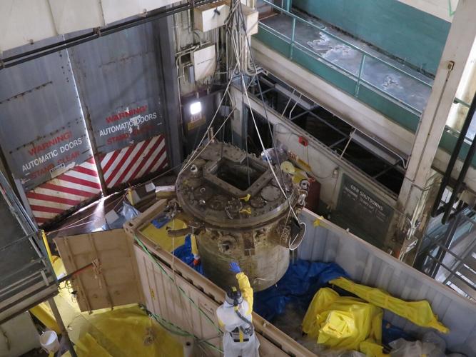 Crews preparing reactor for demolition | News | themountainpress.com