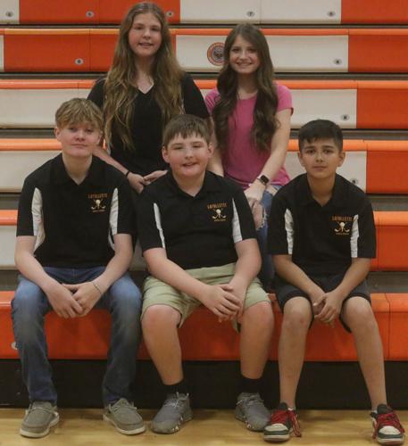 The 2024 LaFollette Middle School golf team: Brooklyn Hatfield, Destiny ...
