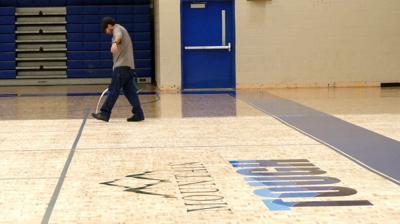 GPHS gets new gym floor | News | themountainpress.com