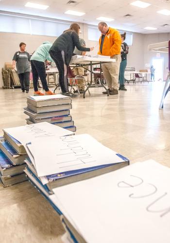 Students return ... to gather homework | News | themountainpress.com