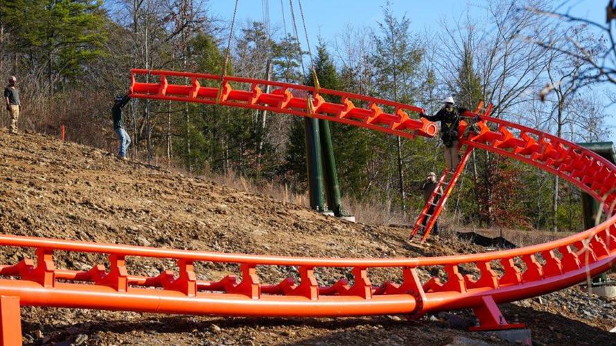 Dollywood's Big Bear Mountain nearing completion | News ...