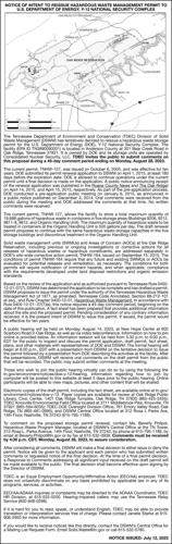 US DOE - Y12 | News | themountainpress.com
