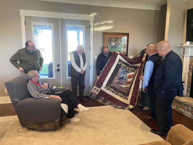 Justus honored for service during Korean War | News | themountainpress.com