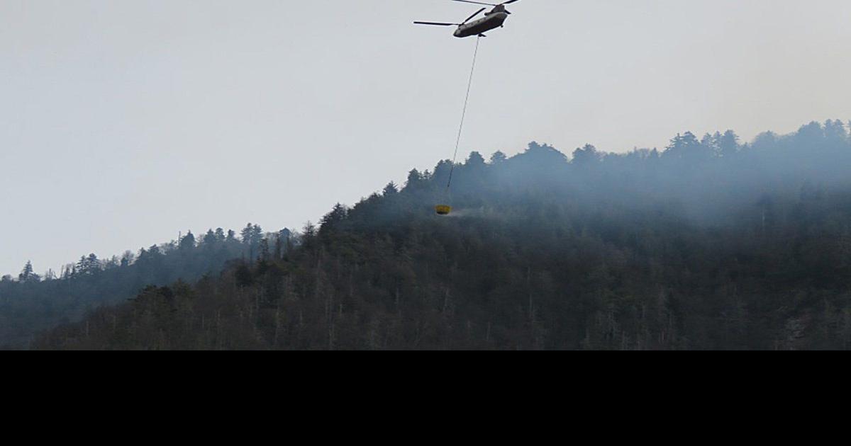 Chimney Tops fire grows to 500 acres | News | themountainpress.com