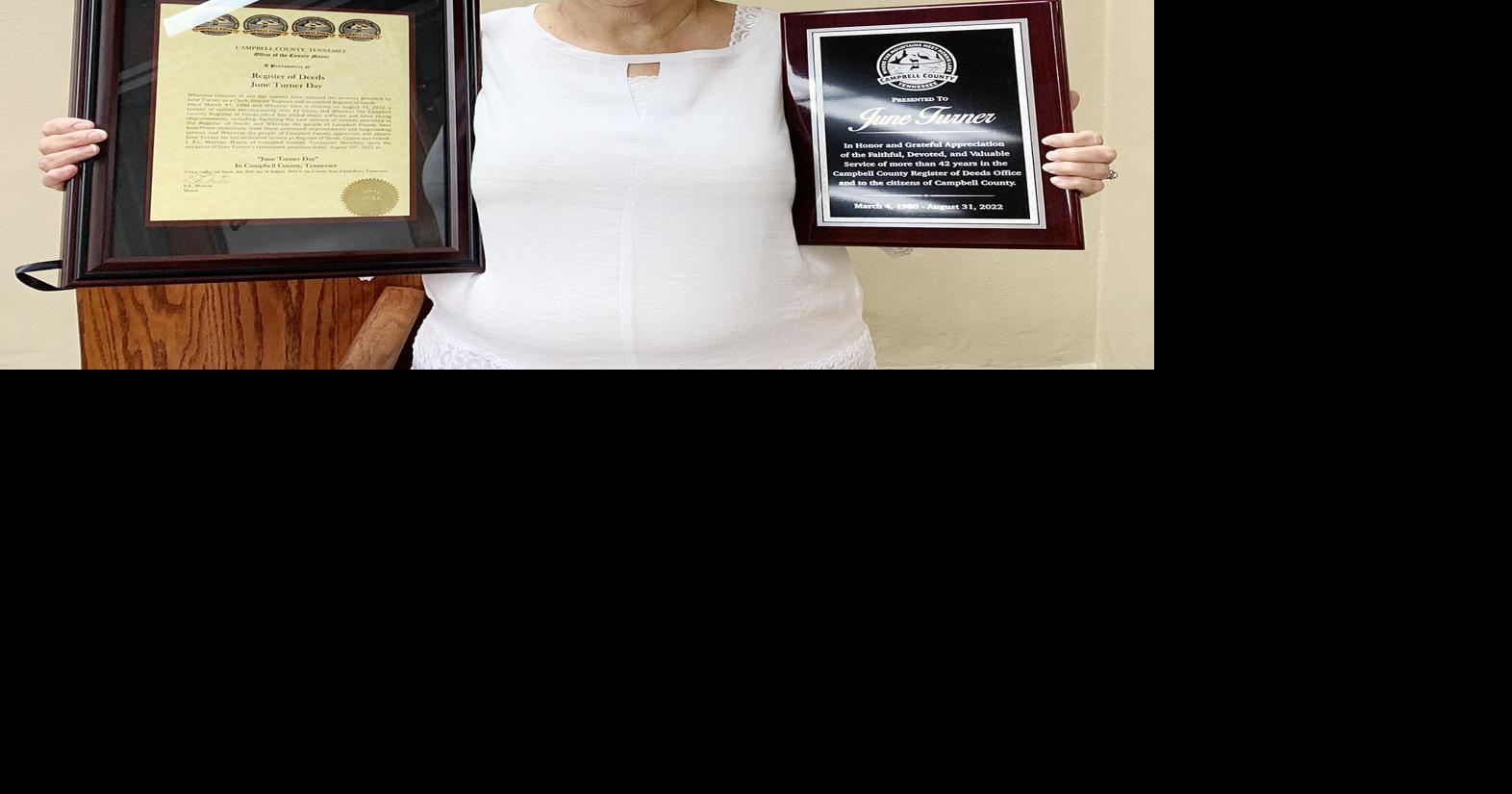 June Turner retires after 42 years with the county | Lafollette ...