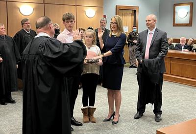 Blair sworn in | Local News | thenewsenterprise.com