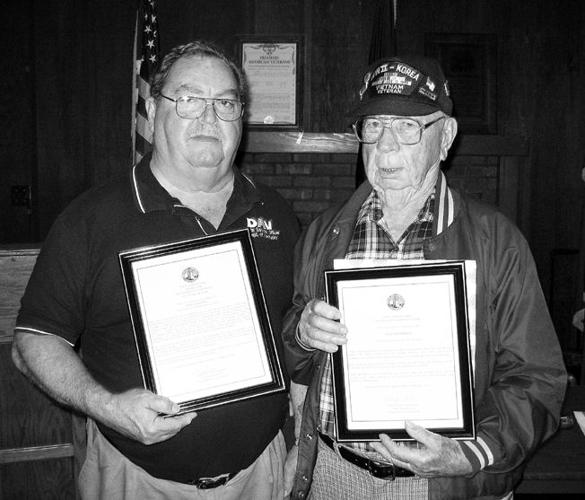 Disabled American Veterans Chapter 003 presents members with awards for ...