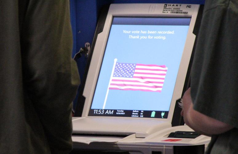 JTA students use real ballot equipment for student council election ...