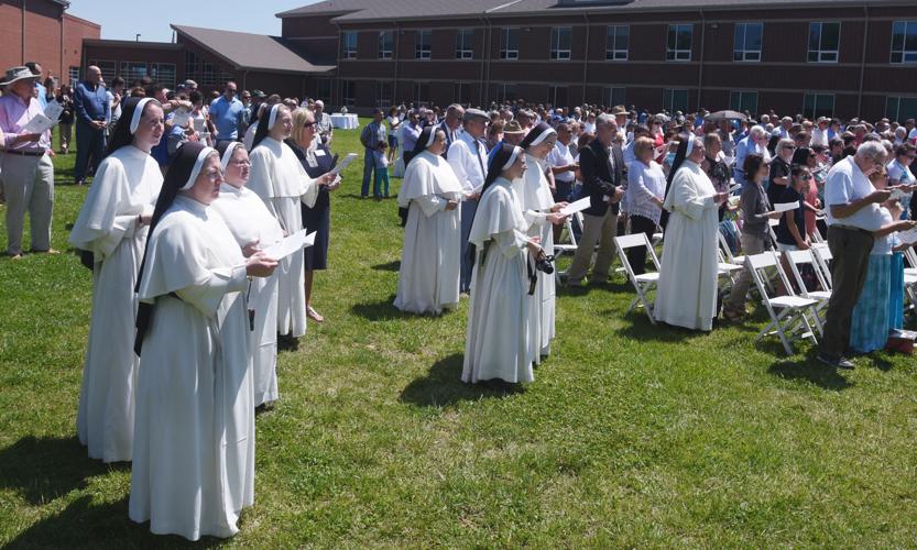 PHOTOS: St. James hosts groundbreaking for convent on school’s campus ...