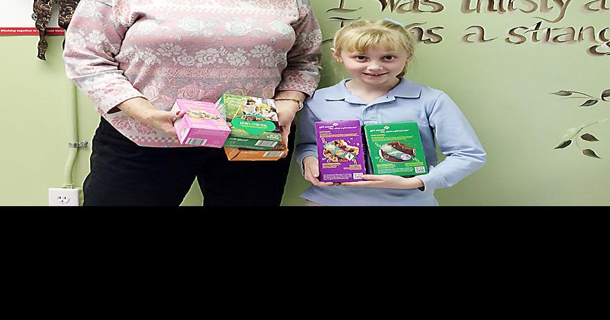 Warm Blessings Receives Donation Of Girl Scout Cookies Neighbors