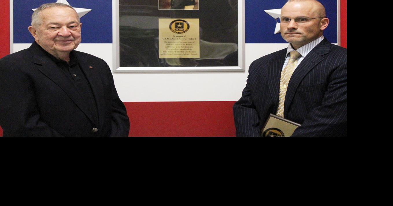 Late Army Retiree Council member honored with plaque | Local News ...