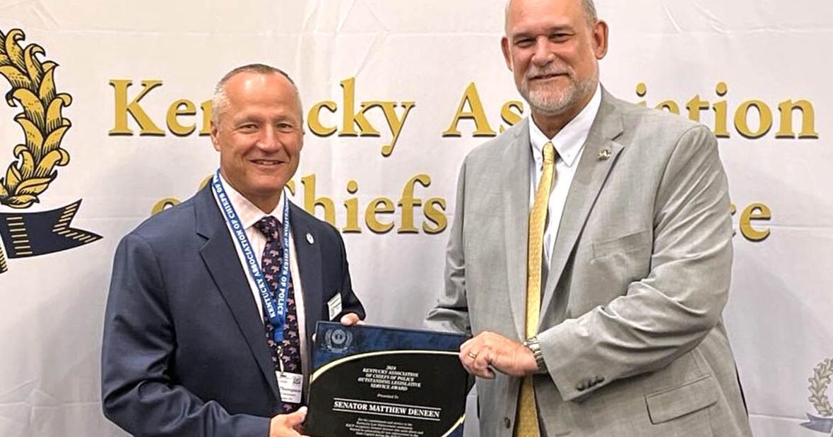 Deneen recognized for work on Senate Bill 20 | Local News ...