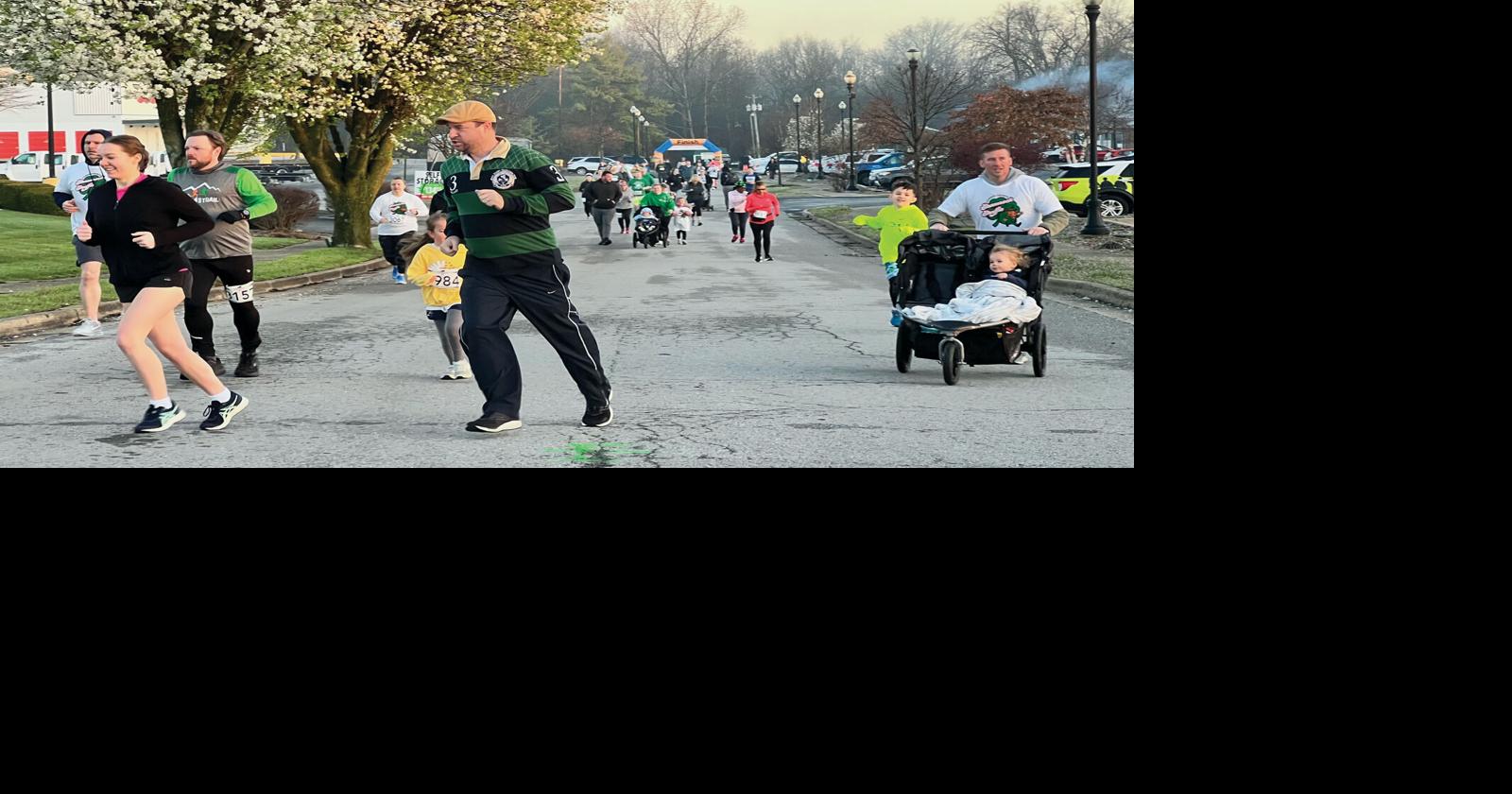 Runners brave cold for Shamrock Shuffle | | thenewsenterprise.com