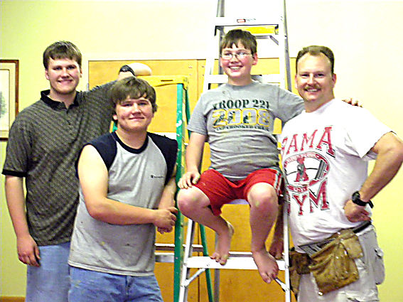 Caleb Vaughn participates in Eagle Scout project | Neighbors ...