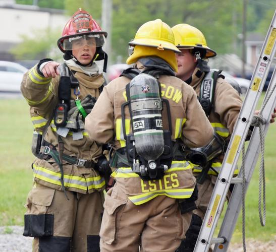 Recruits face real-life fire scenarios | Local News | thenewsenterprise.com