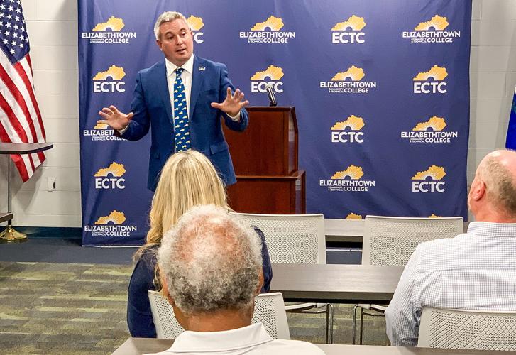 In ECTC visit, Quarles says college focusing on future | Education ...
