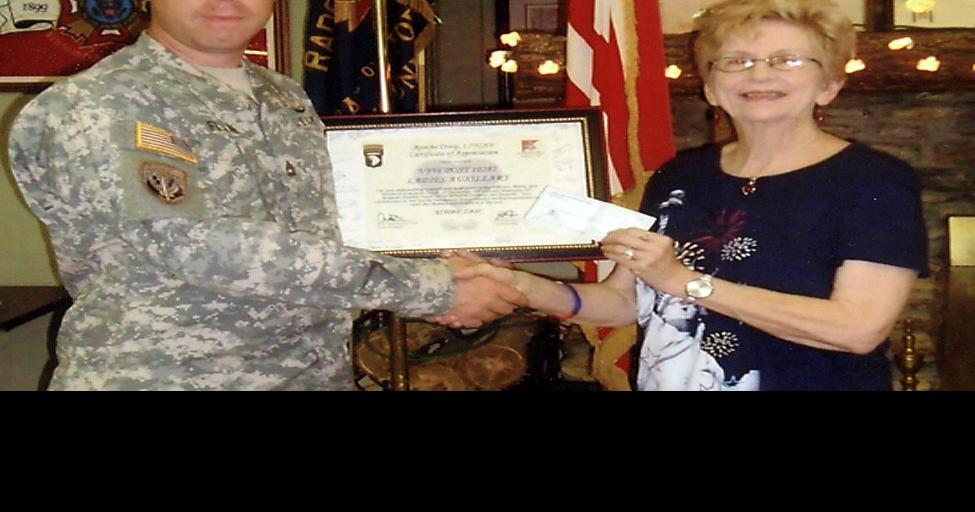 VFW Ladies Auxiliary supports Army Family Readiness Group | Neighbors ...