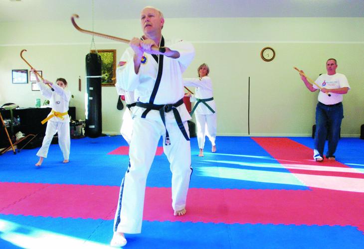 Defense class raises cane | News | thenewsenterprise.com