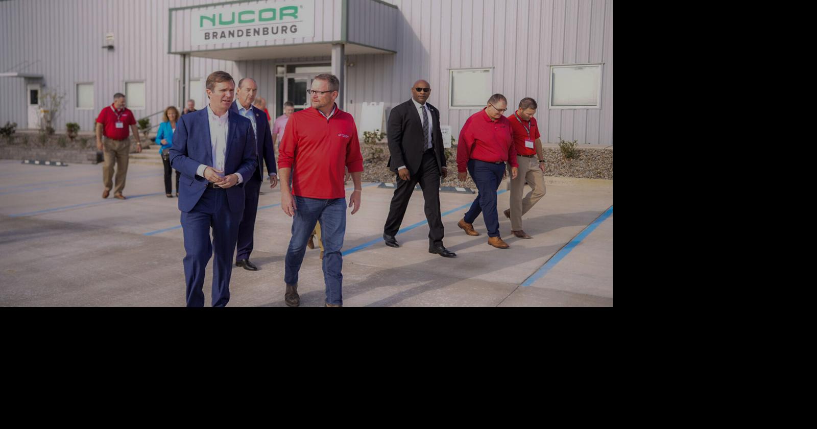 Nucor celebrates opening of plant in Brandenburg | Local News ...