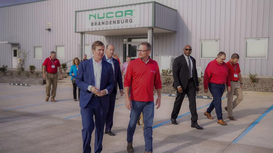 Nucor celebrates opening of plant in Brandenburg | Local News ...