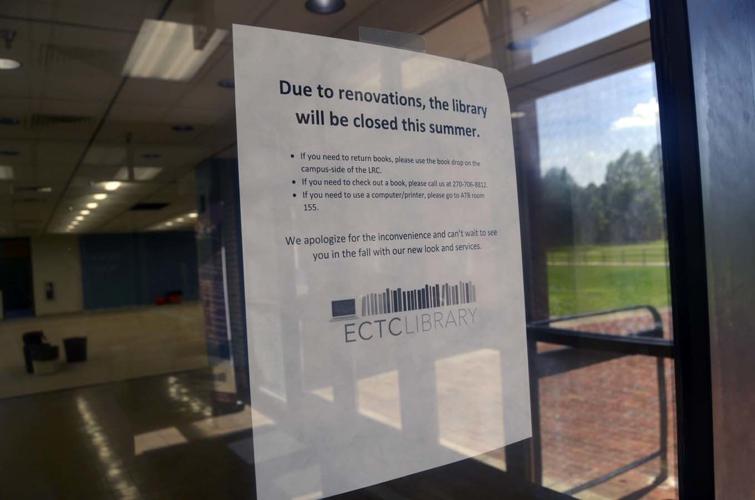 ECTC library undergoing renovations this summer | Education ...