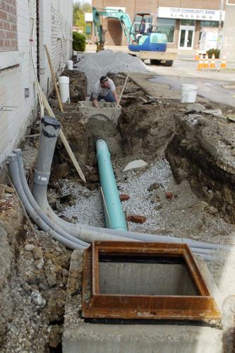 Photo: Installing new storm water collection system | Local News ...