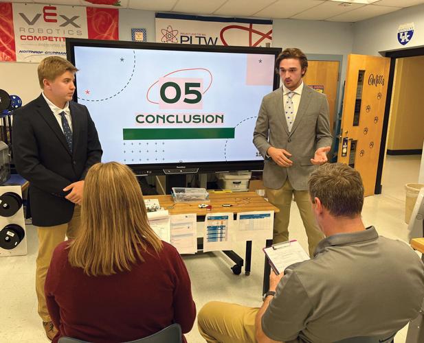 E’town High engineering students present capstone projects | Local News ...