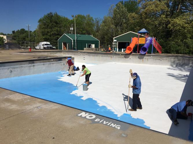 Repair work on pool at Colvin nears completion | Local News ...