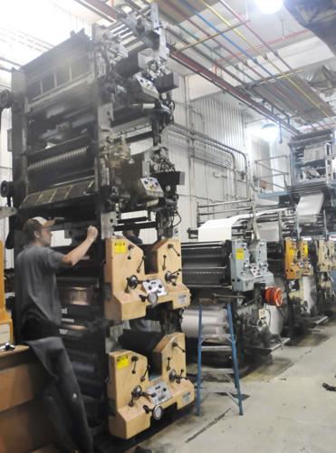 Rise of the machines: New press tower | Local News | thenewsenterprise.com