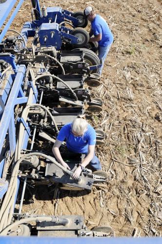 PHOTOS: Planting soybean test plots | Local News | thenewsenterprise.com