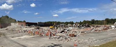 Demolition of Redmar continues | Local News | thenewsenterprise.com