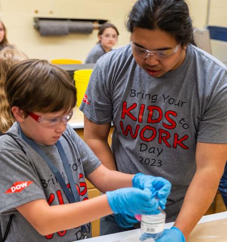 Kids invade Dow to experience production with their parents | Local ...