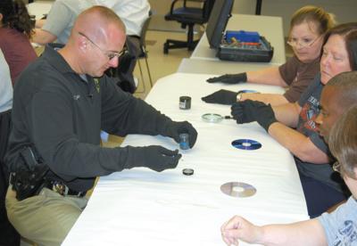 Photo: Fingerprint training | Local News | thenewsenterprise.com