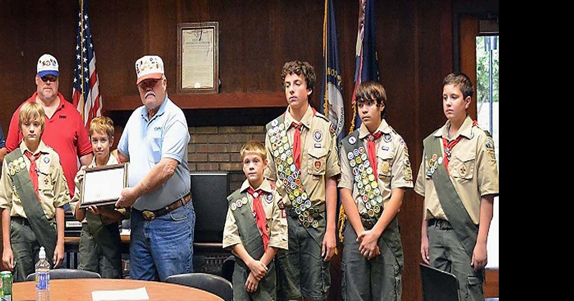 Rineyville Boy Scout Troop 600 visits DAV Chapter 003 Elizabethtown ...