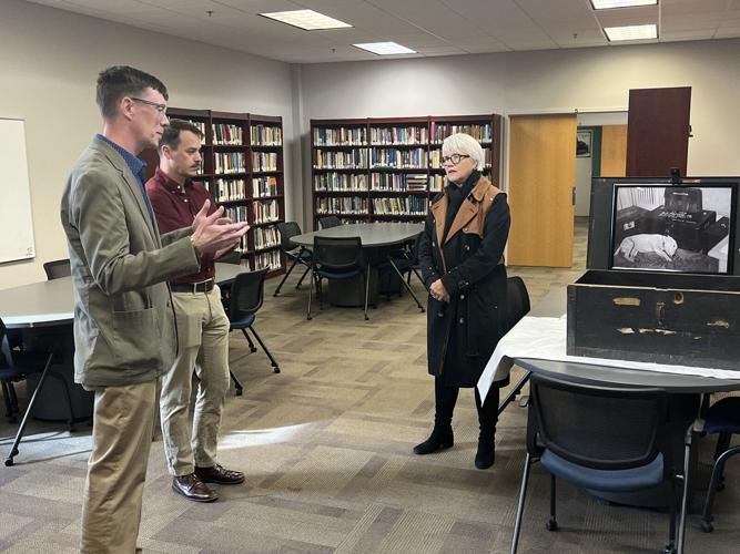Patton’s granddaughter presents footlocker to museum staff | Local News ...