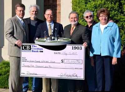 Cecillian Bank donates $25K to Veterans Tribute | Local News ...
