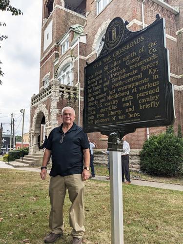 Civil War history marker dedicated at Casey County courthouse | Local ...