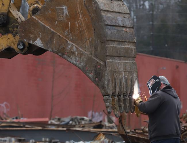 Demo work nears completion on Redmar | Local News | thenewsenterprise.com