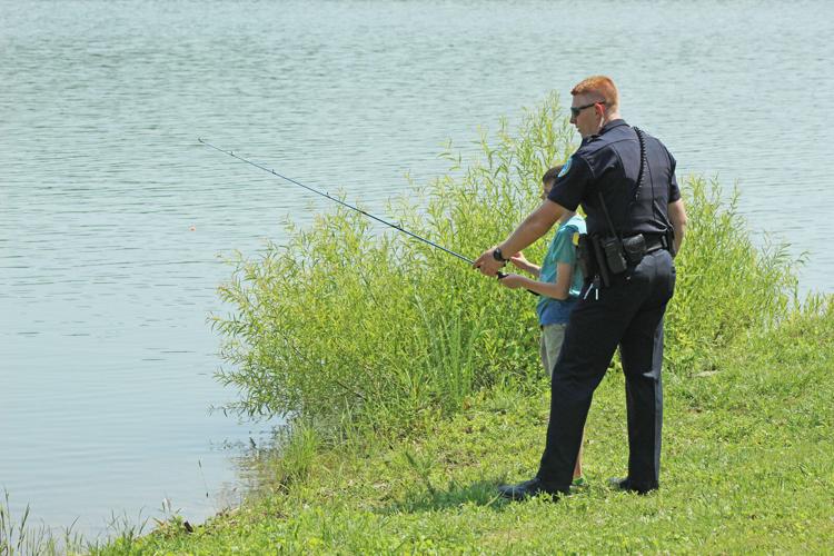 Children participate in EPD's Cops and Bobbers | Local News ...