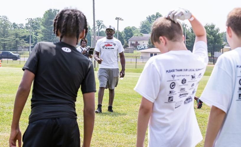 NFL stars impart knowledge on young athletes at camp in Radcliff ...
