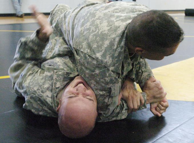 The Road to War: Soldiers refresh grappling acumen during combatives ...