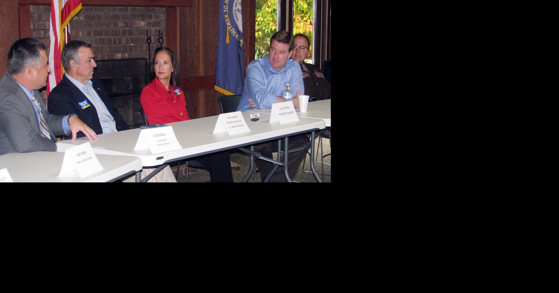 Conway begins final campaign tour in E’town | Local News ...