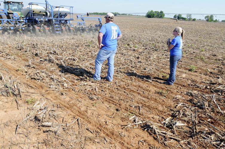 PHOTOS: Planting soybean test plots | Local News | thenewsenterprise.com