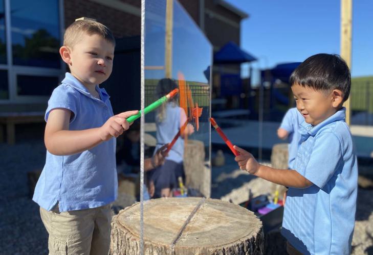 SJS adds outdoor preschool classroom | Education | thenewsenterprise.com
