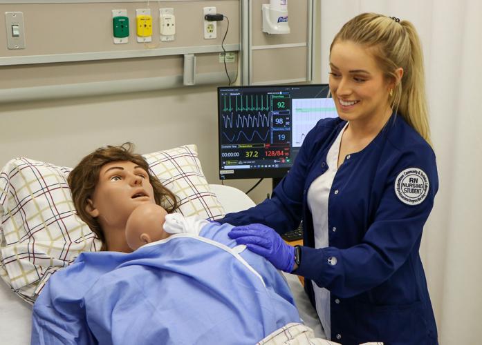 ECTC Nursing receives state-of-the-art labor, delivery mannequin | Local News ...